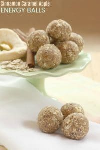 Apple Cinnamon Energy Balls | Cupcakes & Kale Chips