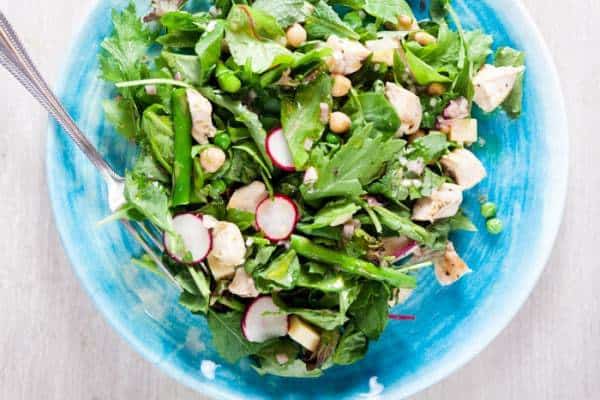 Farmhouse Salad with Citrus Vinaigrette - Cupcakes & Kale Chips