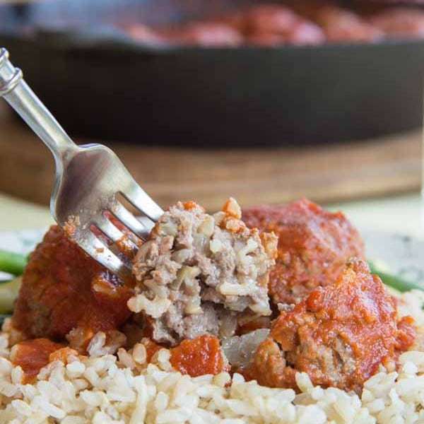 Grandma’s Polish Meatballs - Cupcakes & Kale Chips