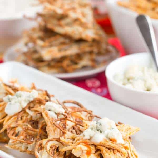 Spicy Buffalo Chicken Poutine Recipe | Cupcakes & Kale Chips