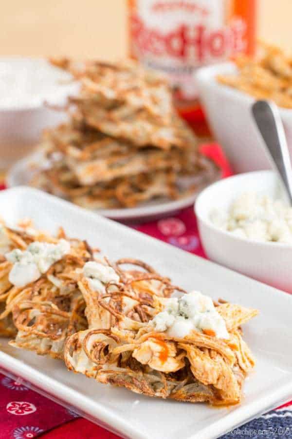 Spicy Buffalo Chicken Poutine Recipe | Cupcakes & Kale Chips