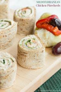 Mediterranean Chicken Pinwheels - Cupcakes & Kale Chips