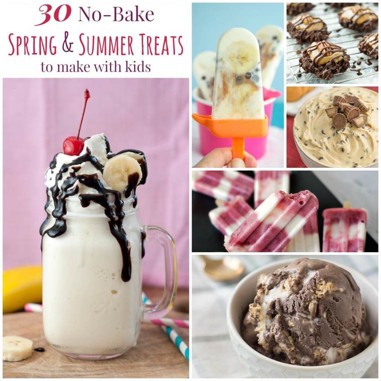 30 No-Bake Spring and Summer Treats to Make with Kids - Cupcakes & Kale ...