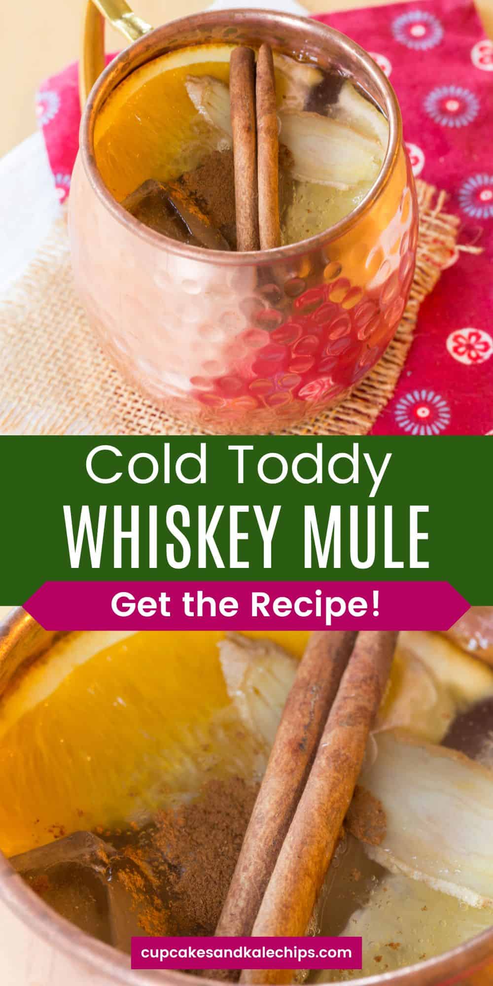 Cold Toddy Whiskey Mule | Cupcakes & Kale Chips