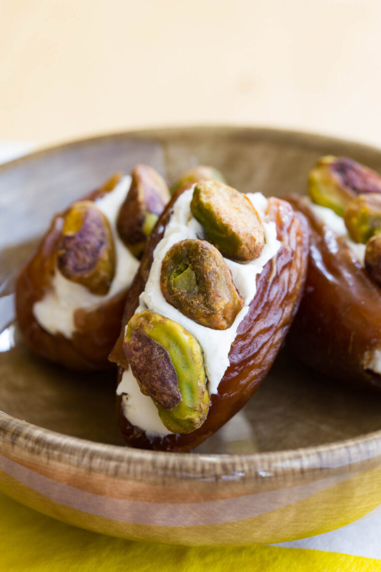 Stuffed Dates - Easy Snack Idea! | Cupcakes & Kale Chips