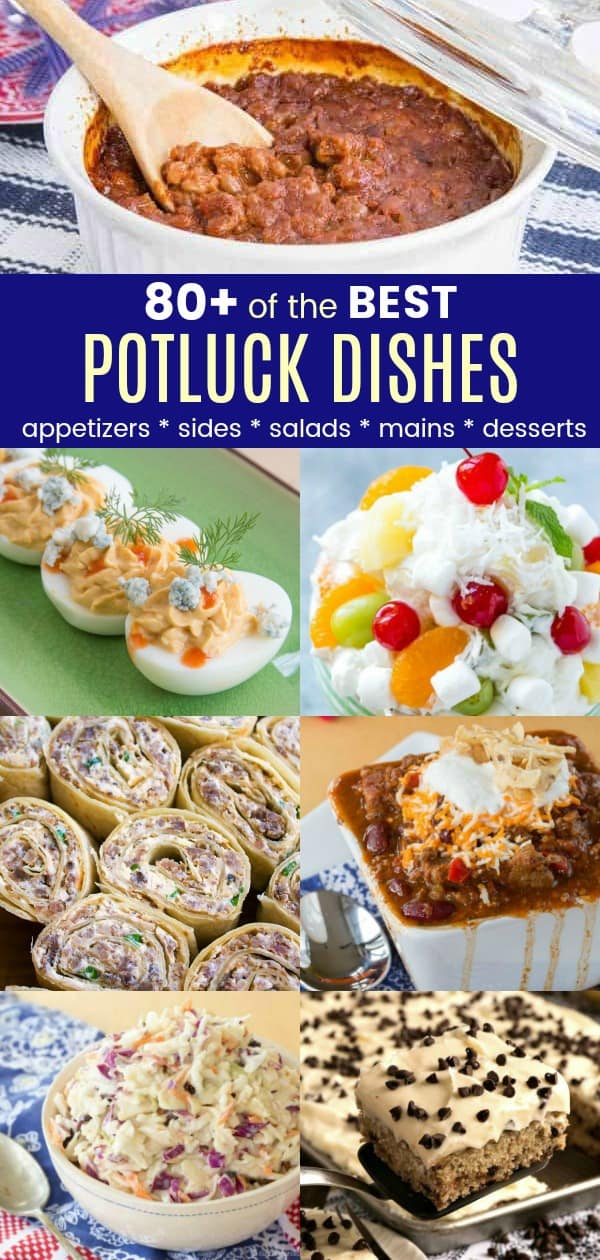 80+ of the Best Easy Potluck Dishes - Cupcakes & Kale Chips