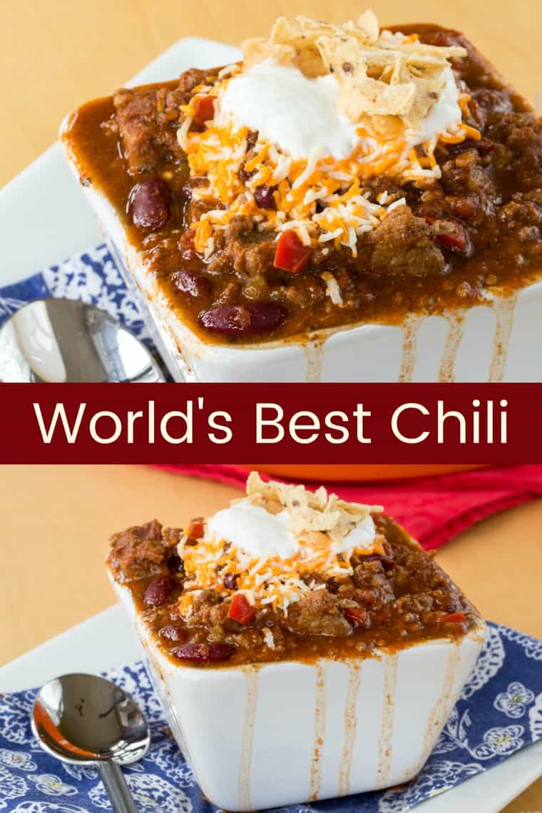 The Best Chili Recipe Ever Cupcakes And Kale Chips