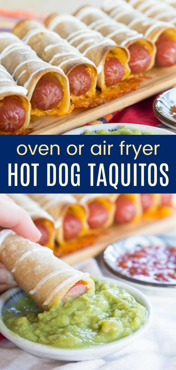Mexican Hot Dog Taquitos - Crispy Dogs! | Cupcakes & Kale Chips