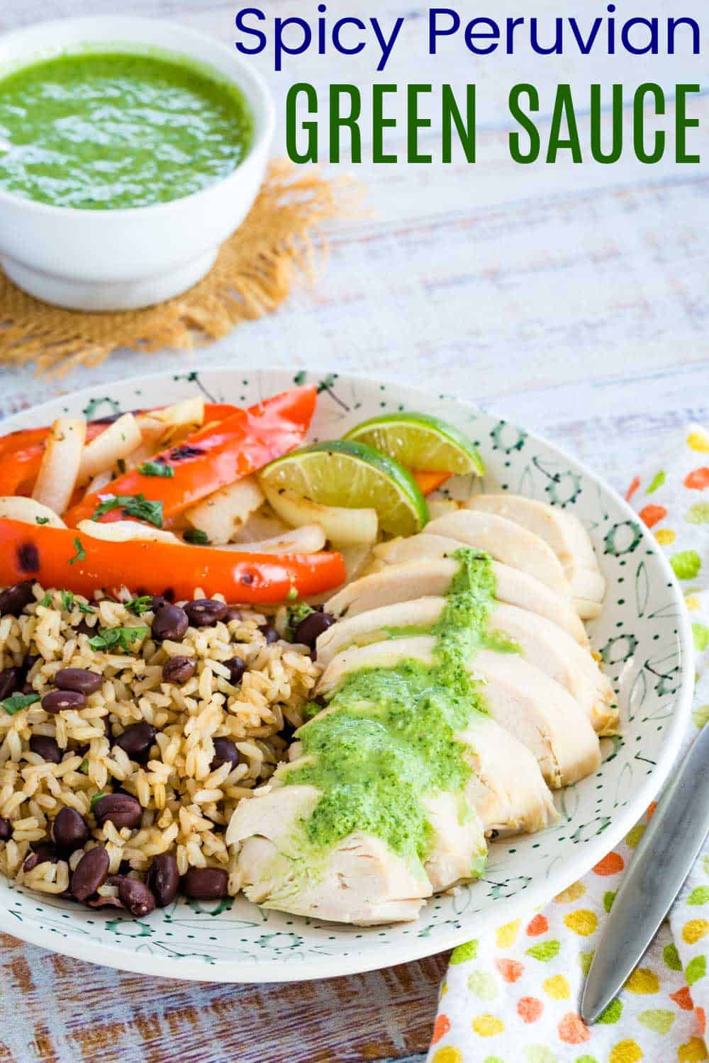 Aji Verde - Peruvian Green Sauce | Cupcakes & Kale Chips