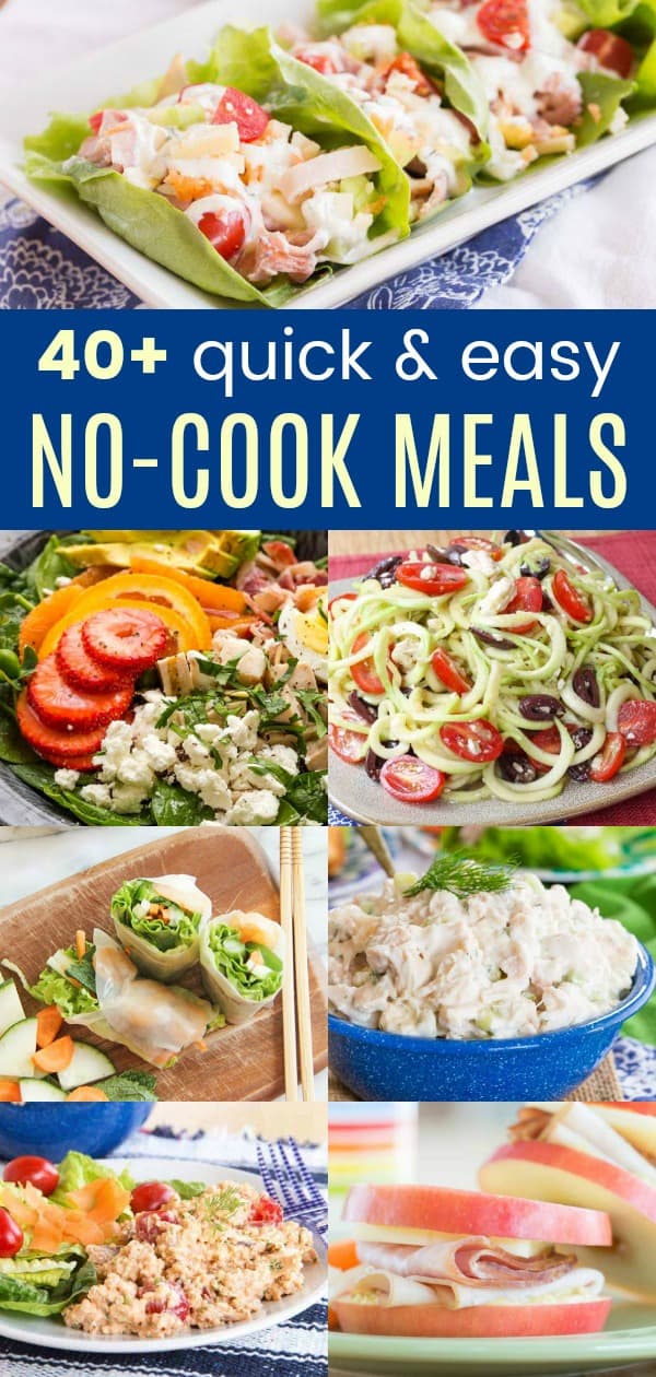 50+ No-Cook Meals | Cupcakes & Kale Chips