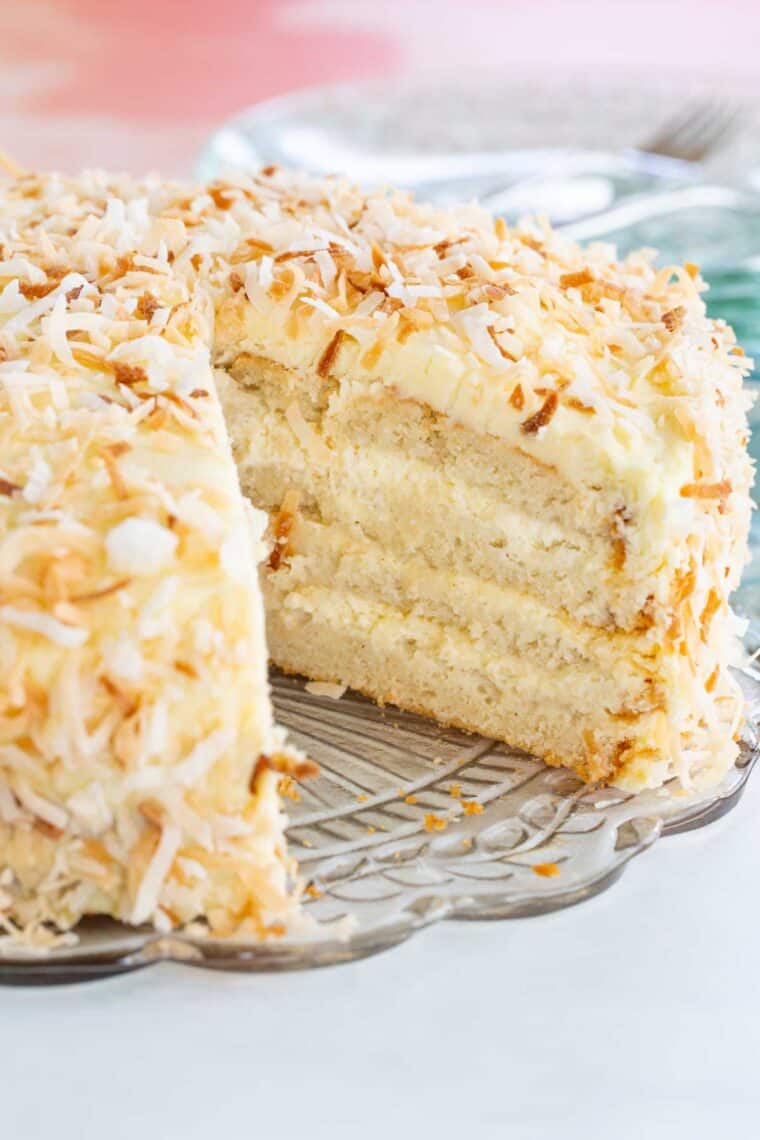 Decadent Gluten Free Coconut Cake | Cupcakes & Kale Chips