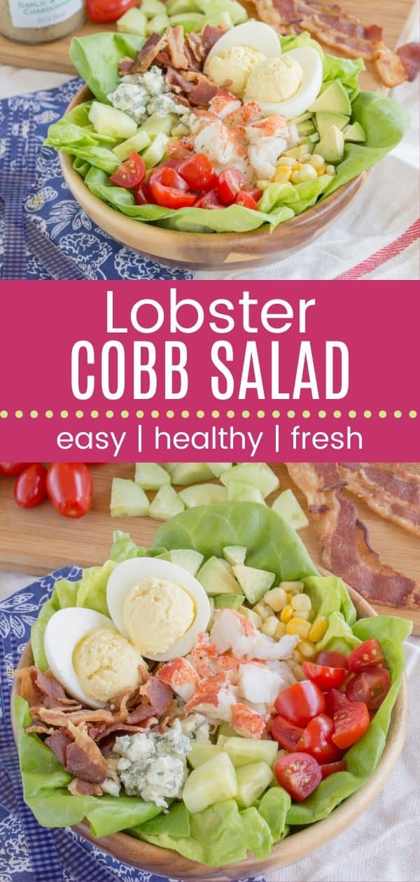Lobster Cobb Salad Recipe - Cupcakes & Kale Chips