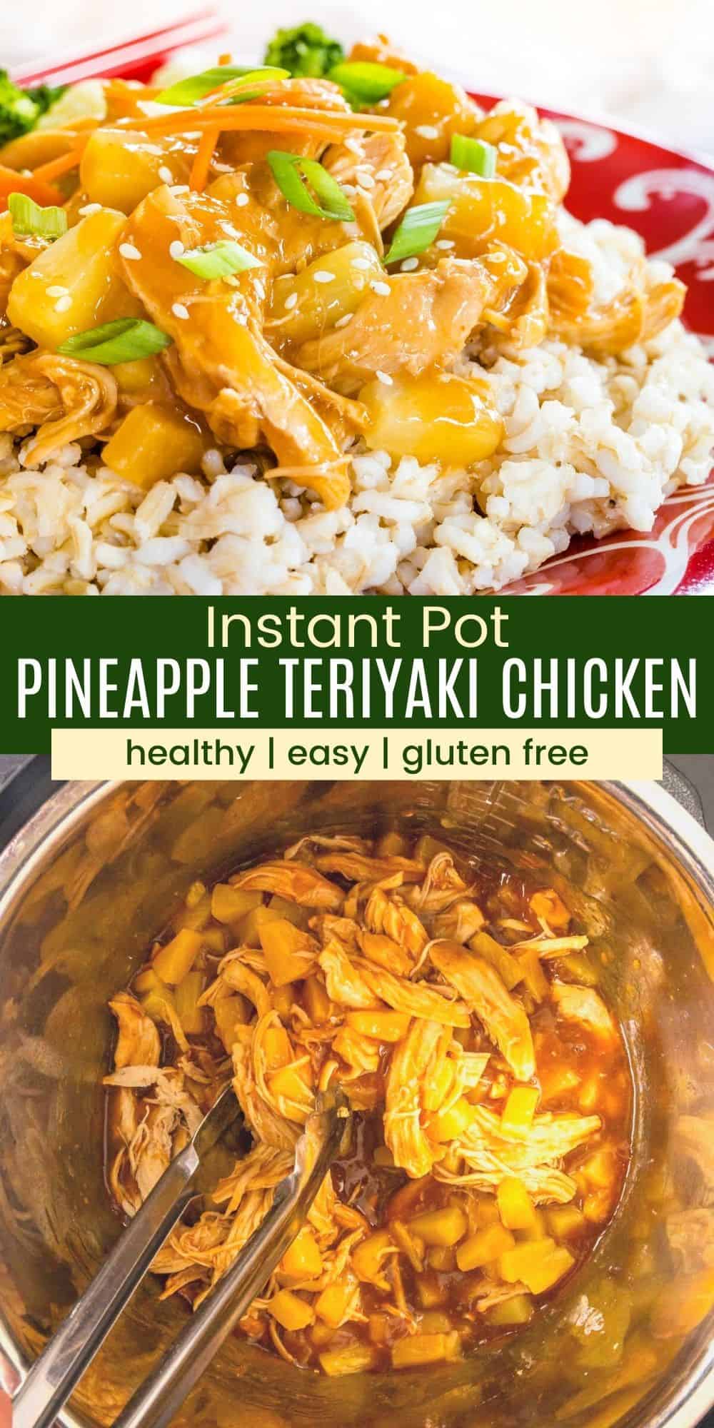 Pineapple Teriyaki Chicken - Crockpot or Instant Pot | Cupcakes & Kale ...
