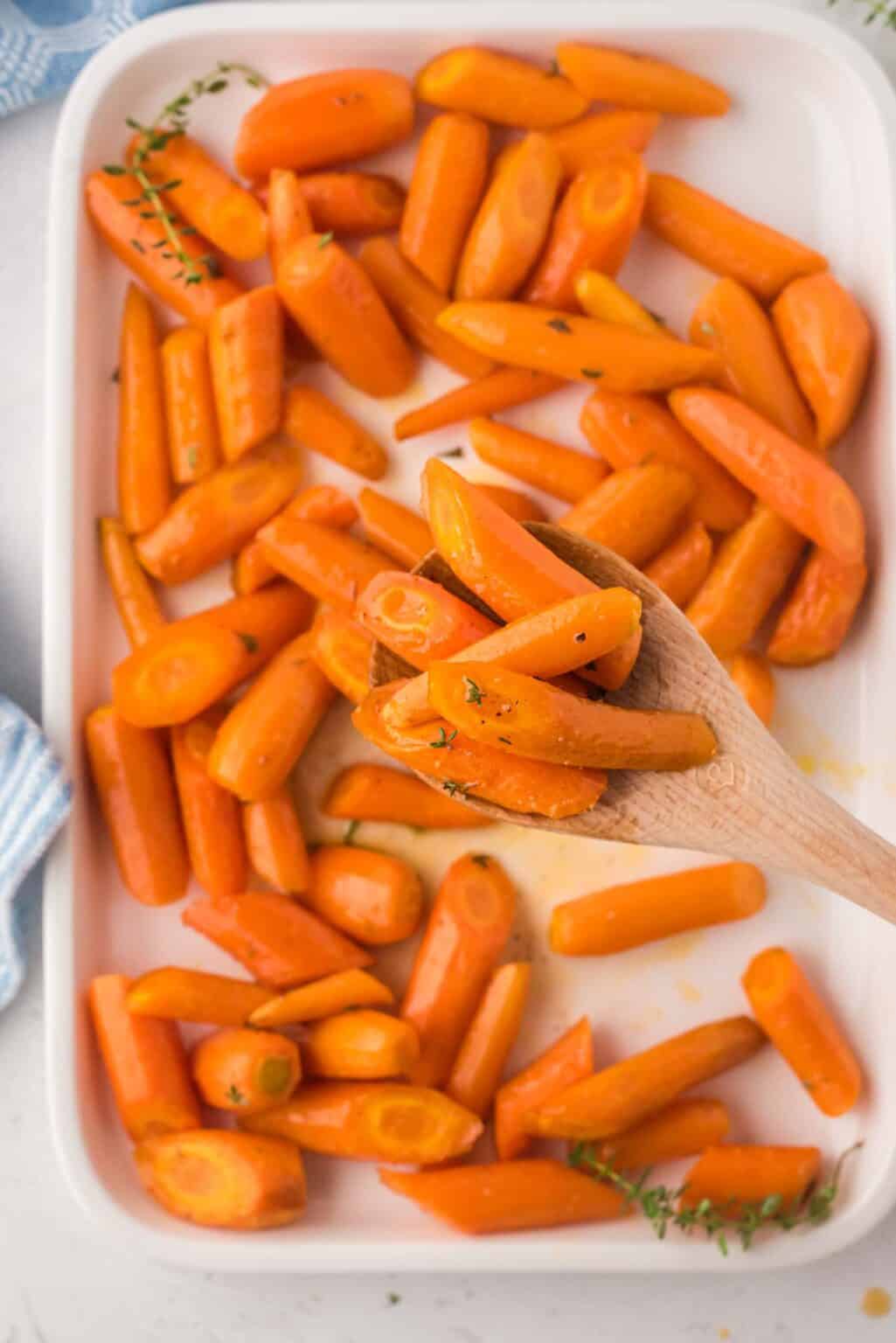 Oven-Roasted Honey Glazed Carrots | Cupcakes & Kale Chips