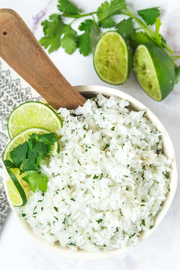 Better-than-Chipotle Cilantro Lime Rice Recipe | Cupcakes & Kale Chips