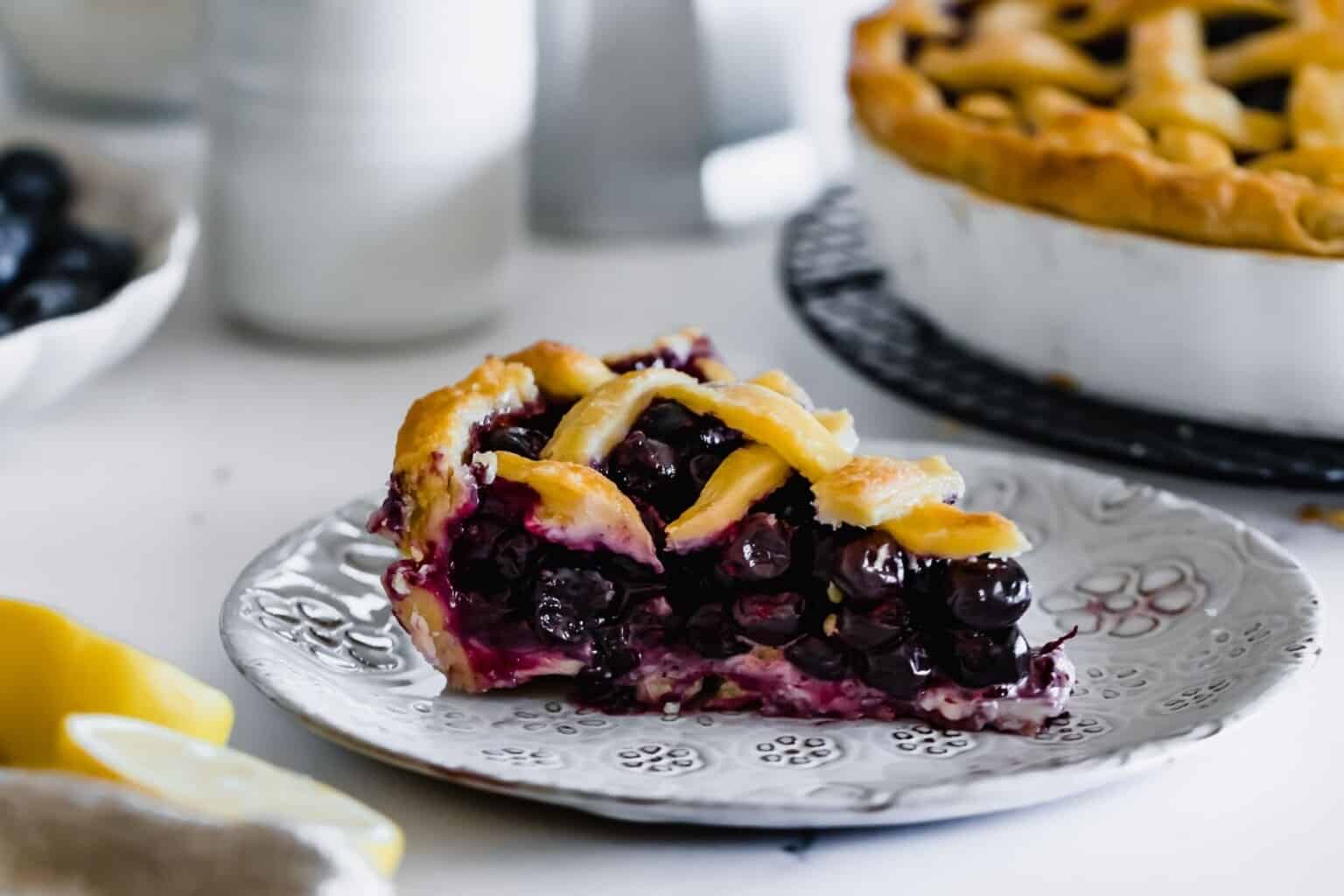 The Best Gluten Free Blueberry Pie | Cupcakes & Kale Chips