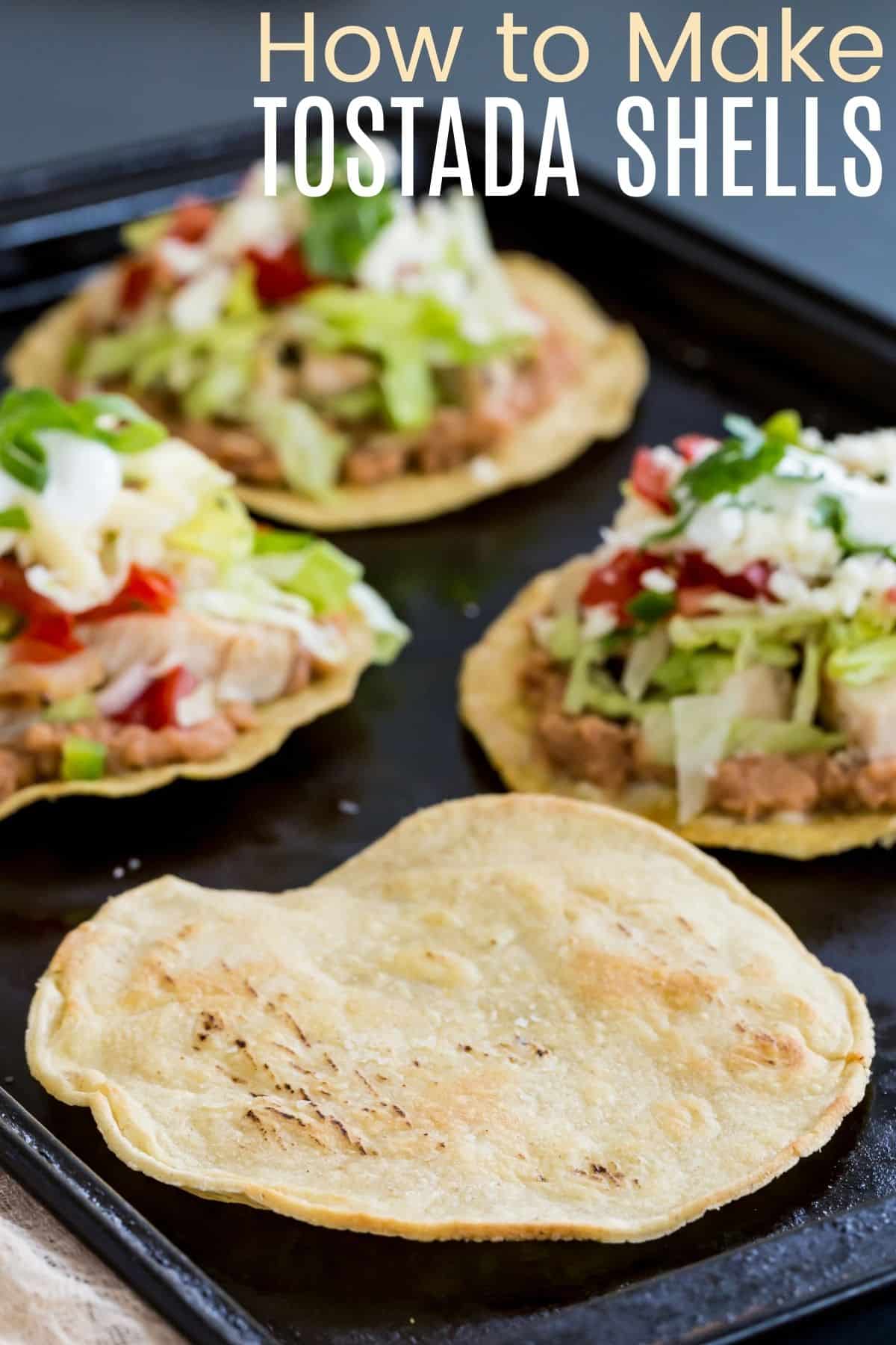 How to Make Tostada Shells - baked, not fried! | Cupcakes & Kale Chips