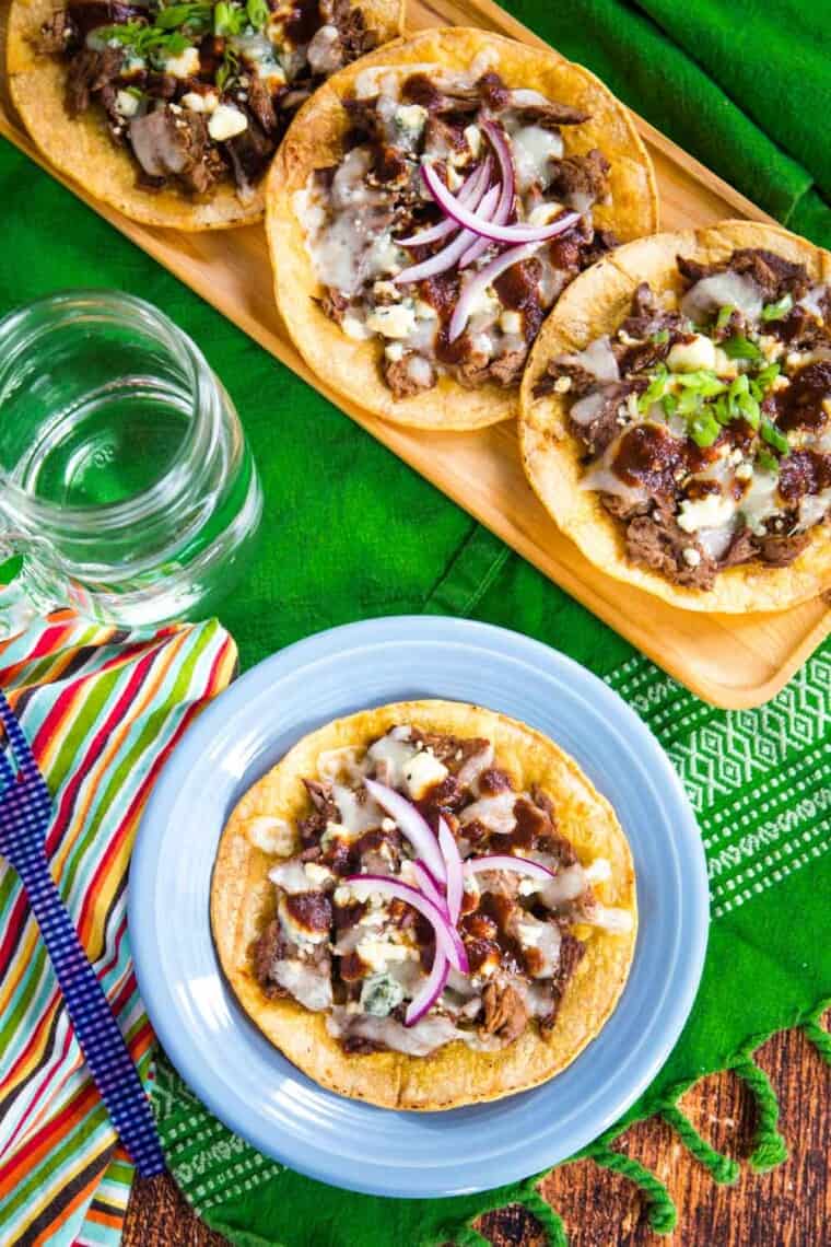 Easy Steak Tostadas | Cupcakes & Kale Chips