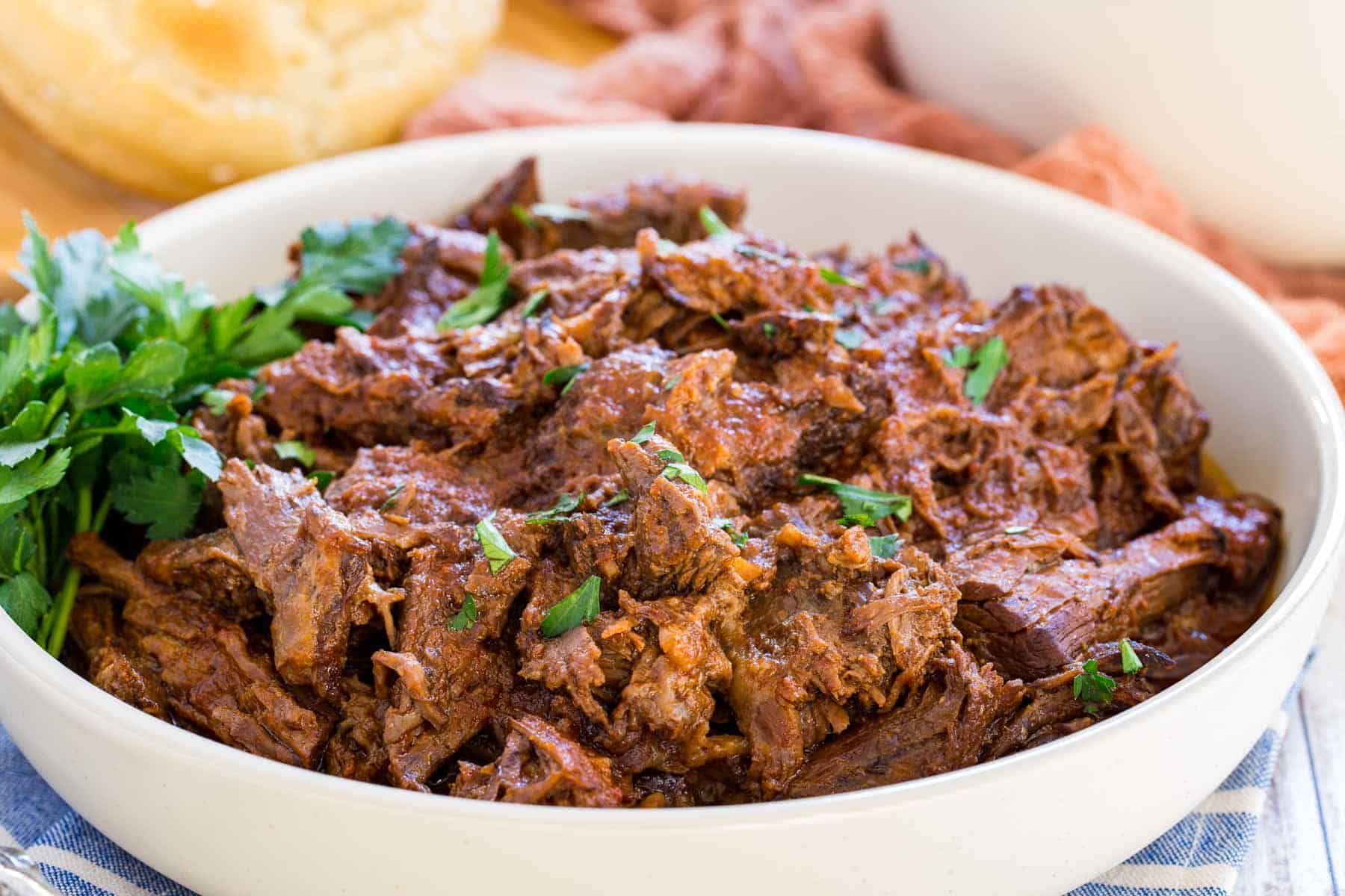 Crockpot Barbecue Beef | Cupcakes & Kale Chips