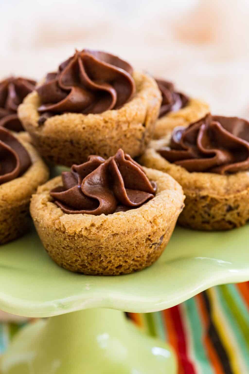Gluten Free Chocolate Chip Cookie Cups | Cupcakes & Kale Chips