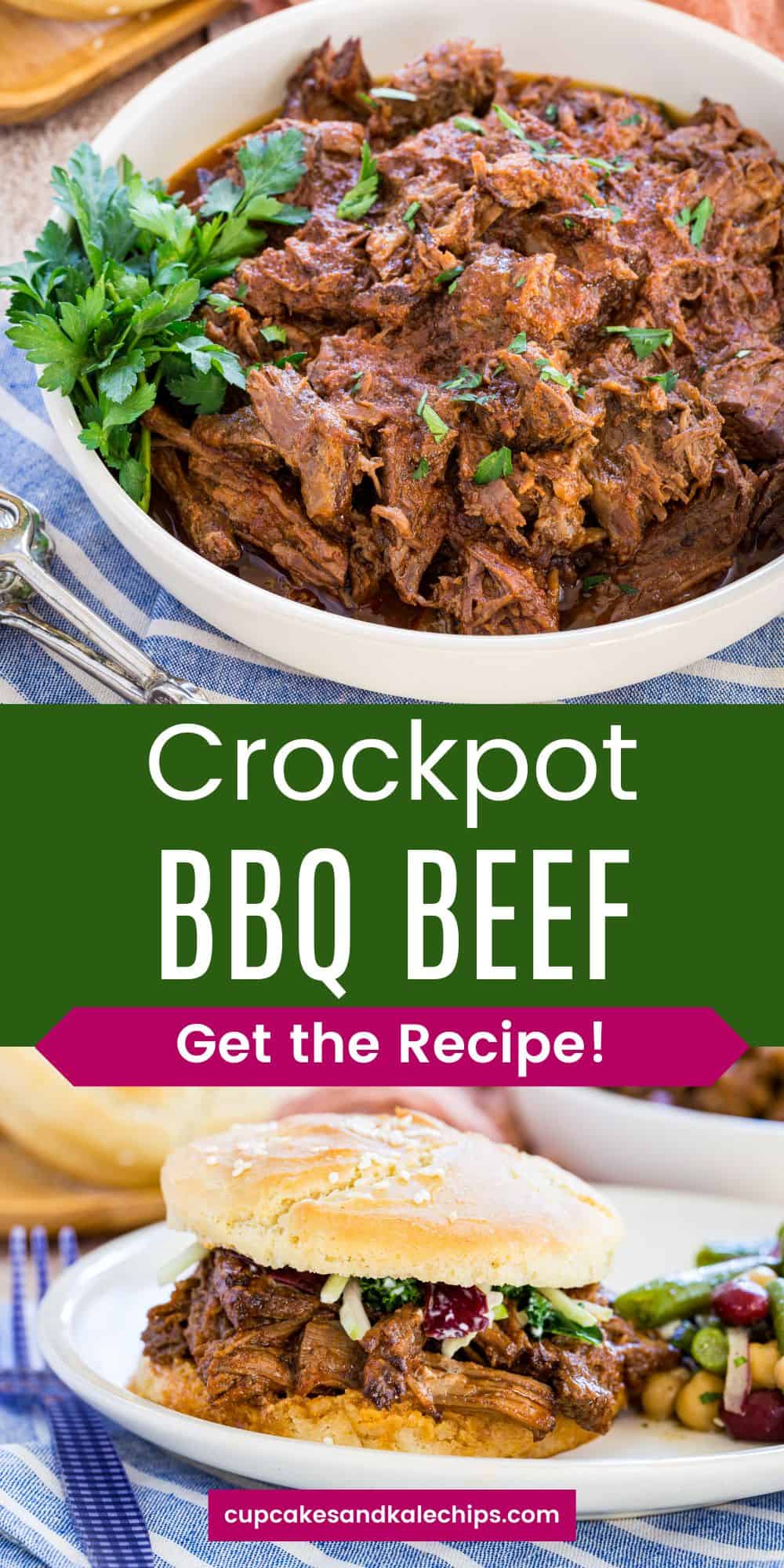 Crockpot Barbecue Beef | Cupcakes & Kale Chips