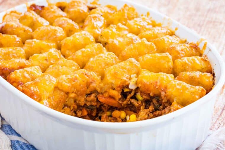 Tater Tot Shepherd’s Pie | Cupcakes & Kale Chips