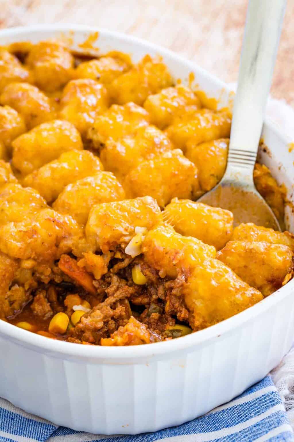 Tater Tot Shepherd’s Pie | Cupcakes & Kale Chips