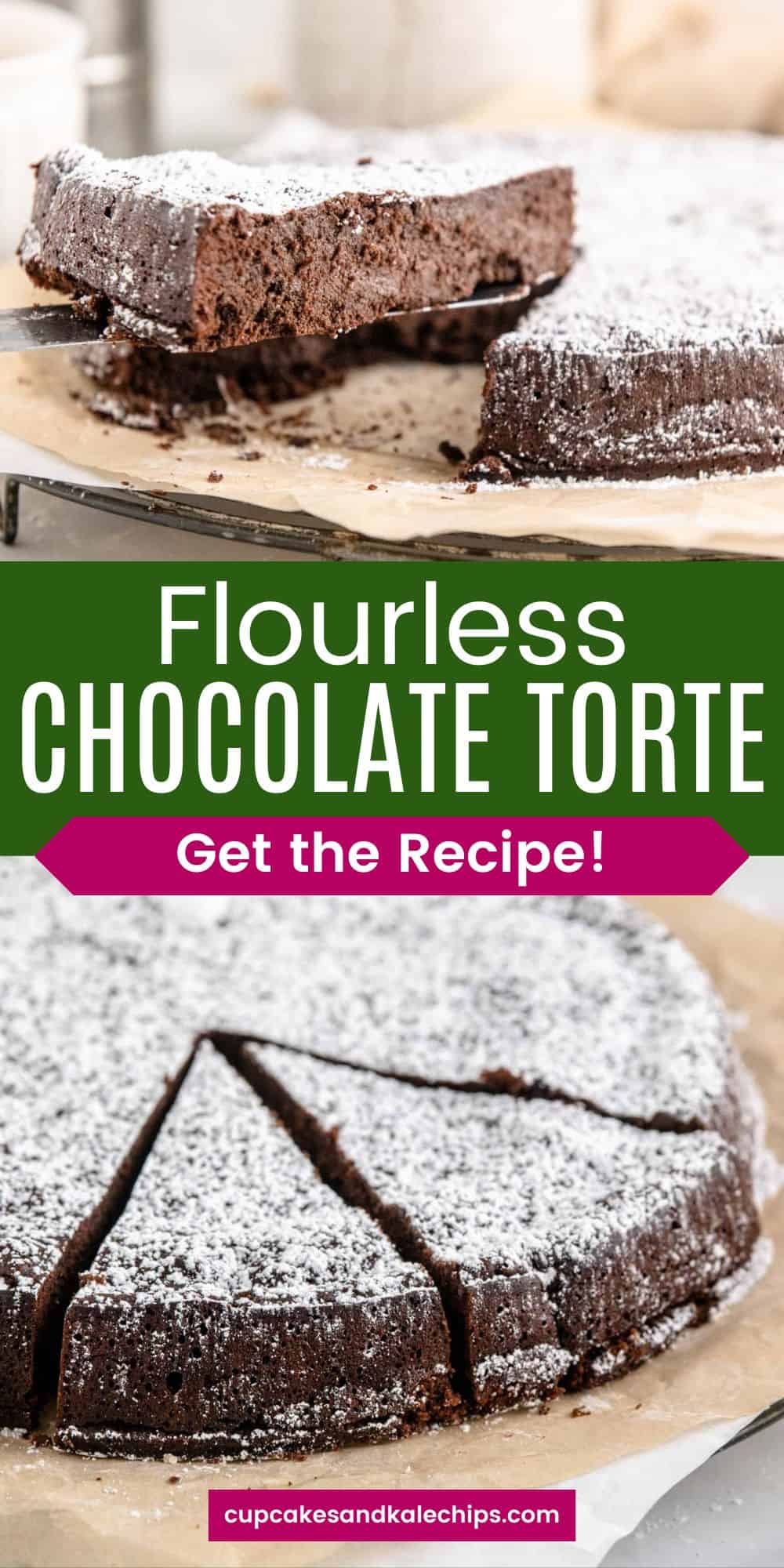 Rich & Fudgy Chocolate Torte | Cupcakes & Kale Chips