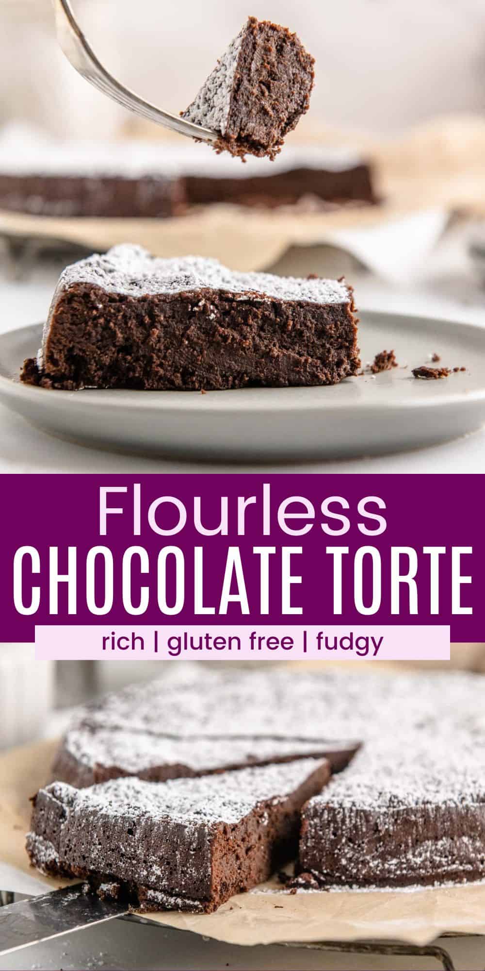 Rich & Fudgy Chocolate Torte | Cupcakes & Kale Chips