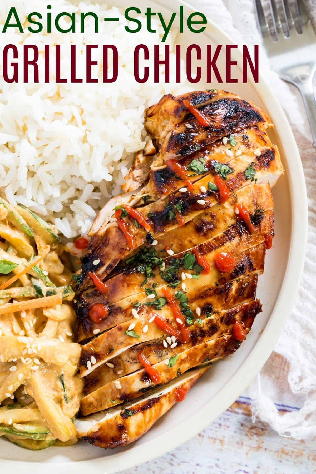 Sticky Asian Grilled Chicken | Cupcakes & Kale Chips