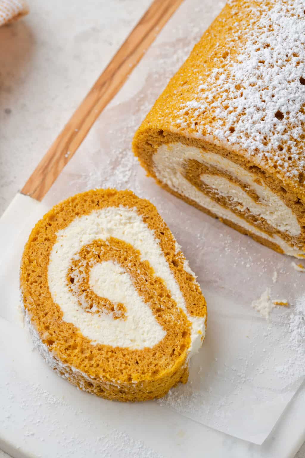 Gluten Free Pumpkin Roll | Cupcakes and Kale Chips