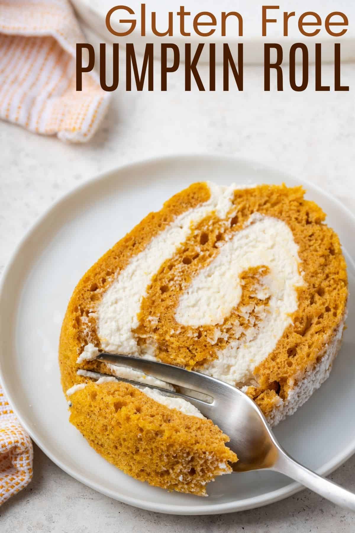 Gluten Free Pumpkin Roll | Cupcakes and Kale Chips
