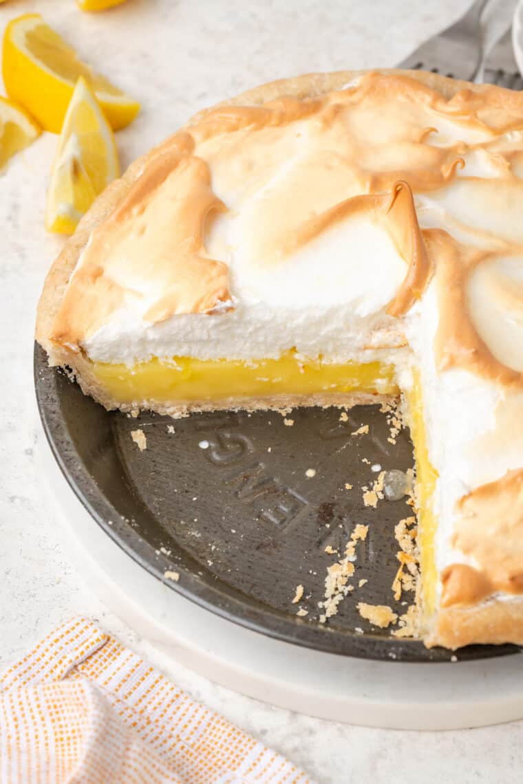 Gluten Free Lemon Meringue Pie | Cupcakes and Kale Chips