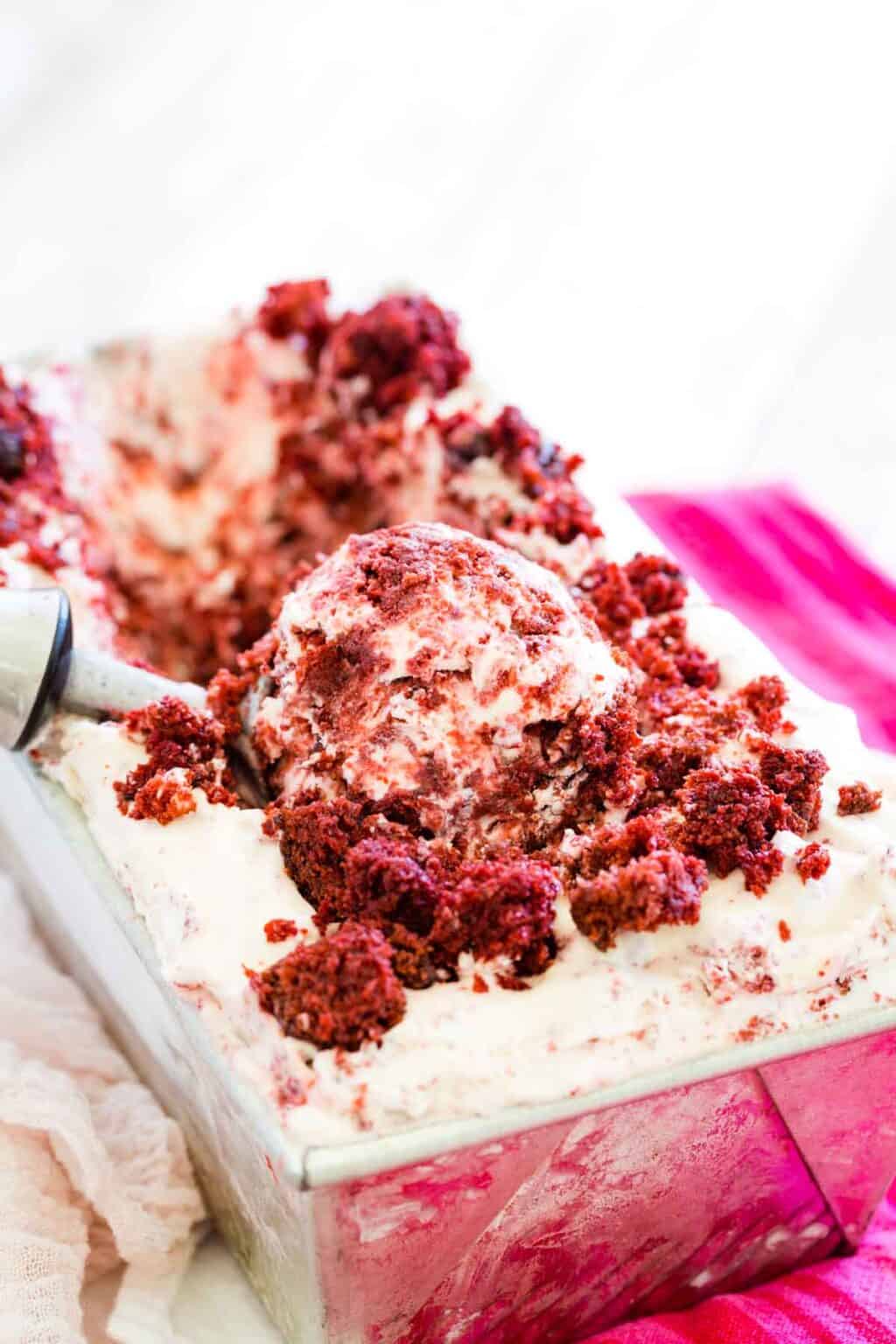 Red Velvet Ice Cream | Cupcakes and Kale Chips