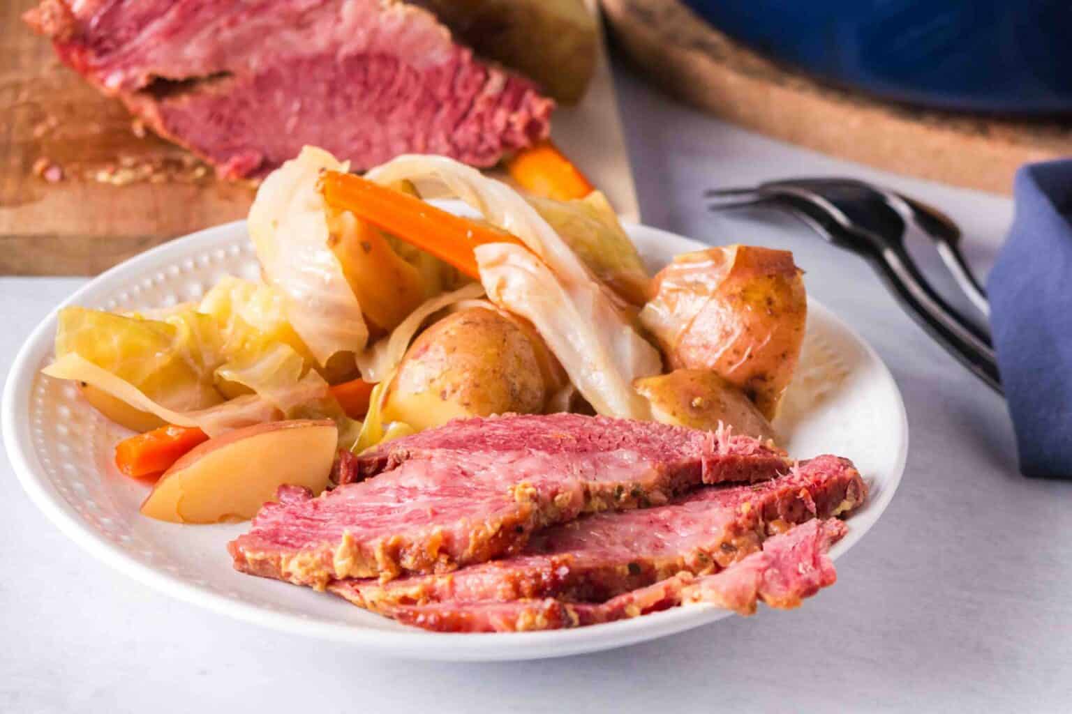 Corned Beef and Cabbage | Cupcakes and Kale Chips