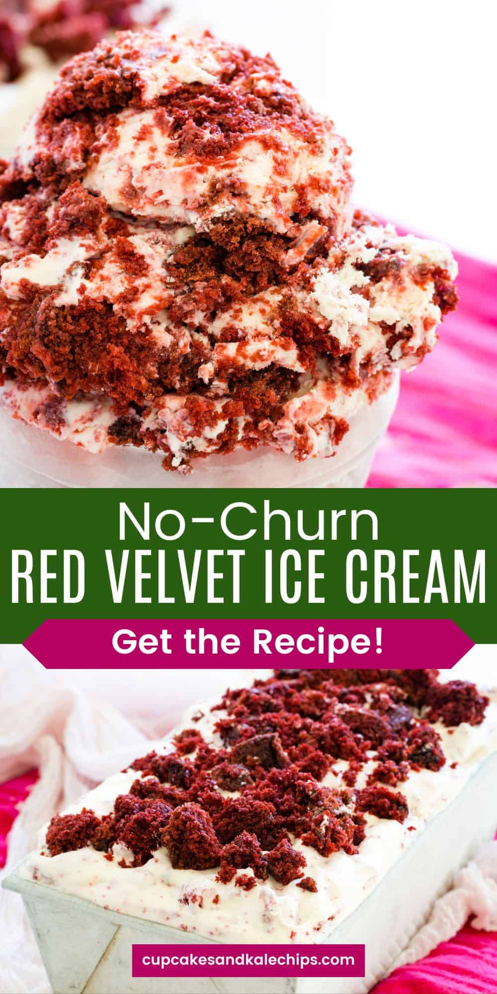 Red Velvet Ice Cream | Cupcakes and Kale Chips