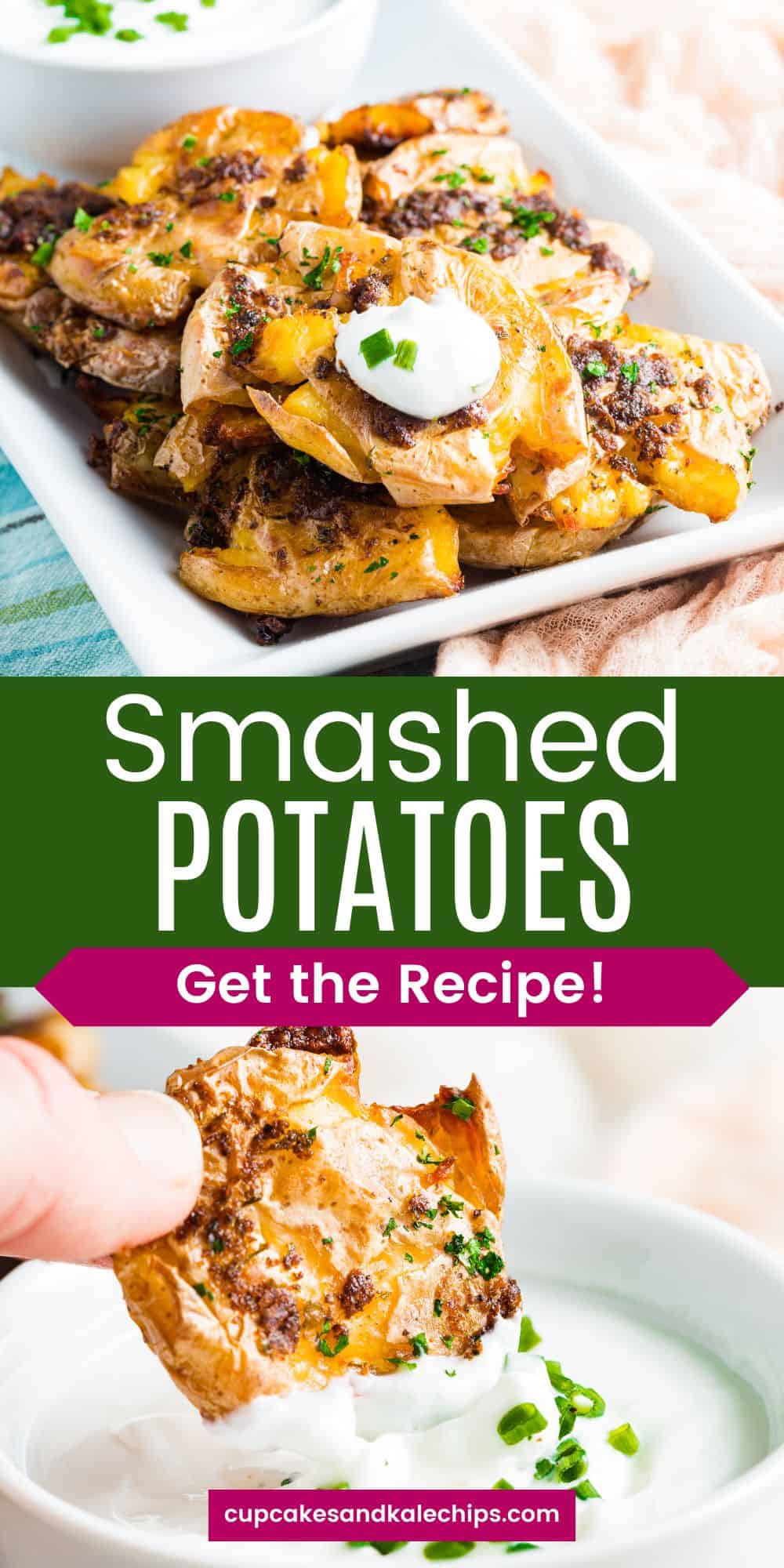 Smashed Potatoes | Cupcakes & Kale Chips
