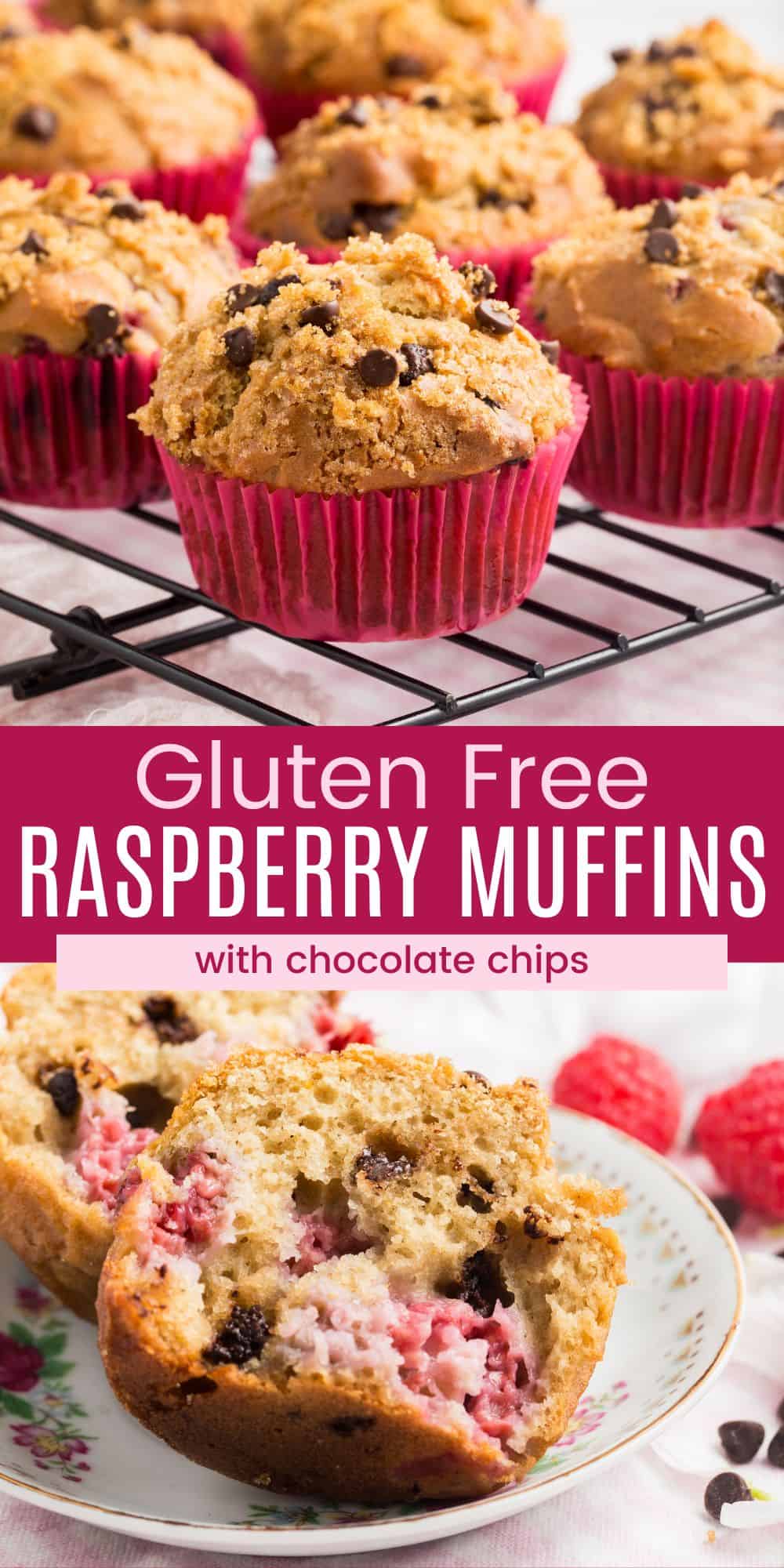 Gluten Free Raspberry Muffins | Cupcakes & Kale Chips