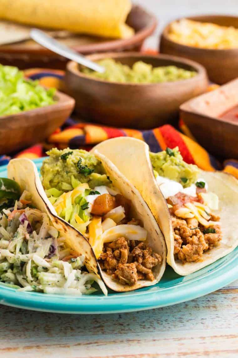 Ground Turkey Tacos | Cupcakes & Kale Chips