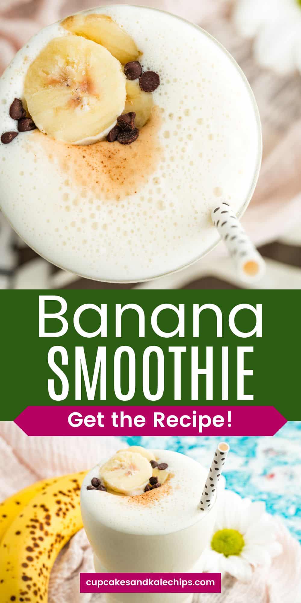 Banana Smoothie Recipe | Cupcakes & Kale Chips