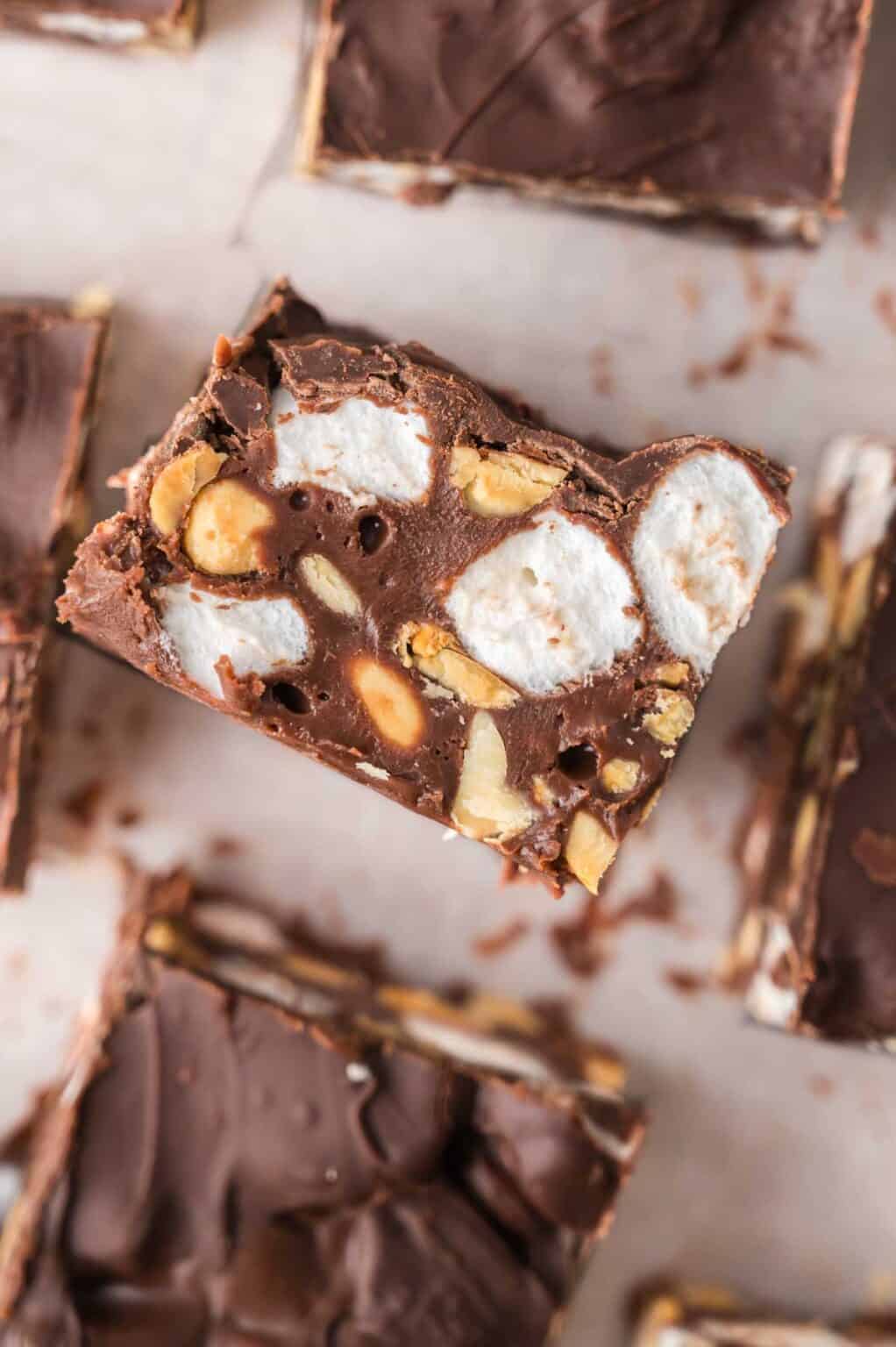 Rocky Road Fudge | Cupcakes & Kale Chips