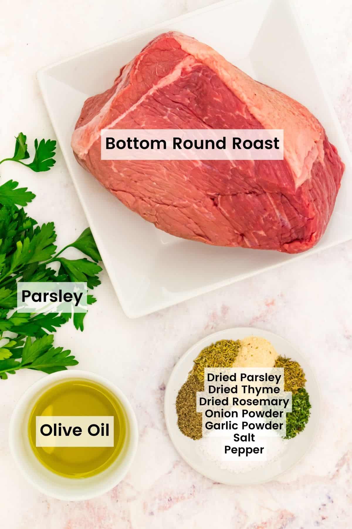 Juicy Bottom Round Roast with Gravy | Cupcakes & Kale Chips