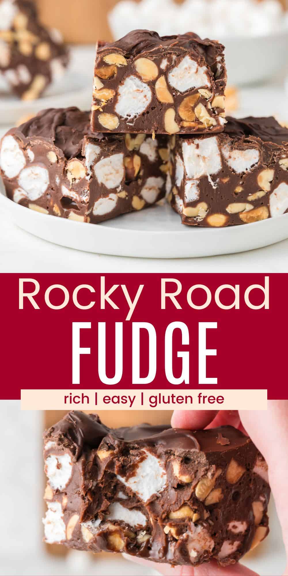 Rocky Road Fudge | Cupcakes & Kale Chips