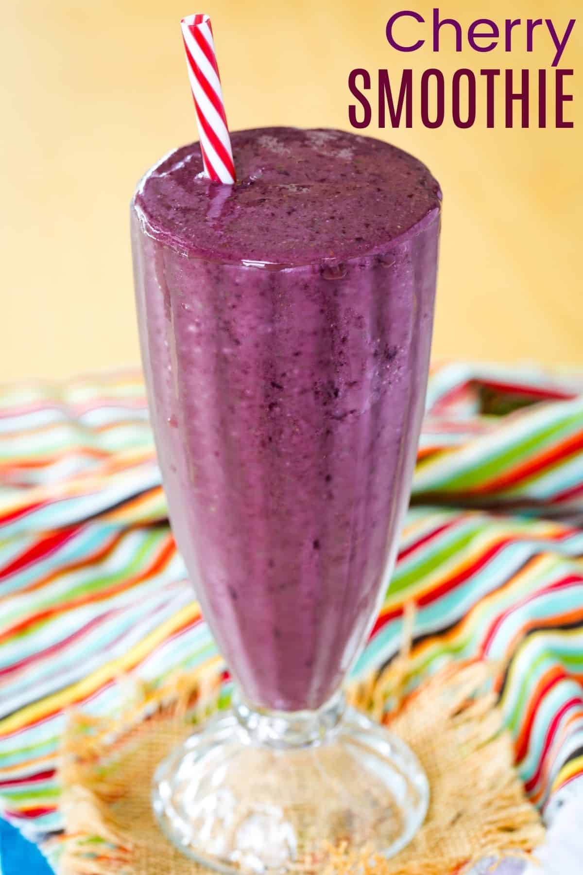 Cherry Smoothie | Cupcakes & Kale Chips