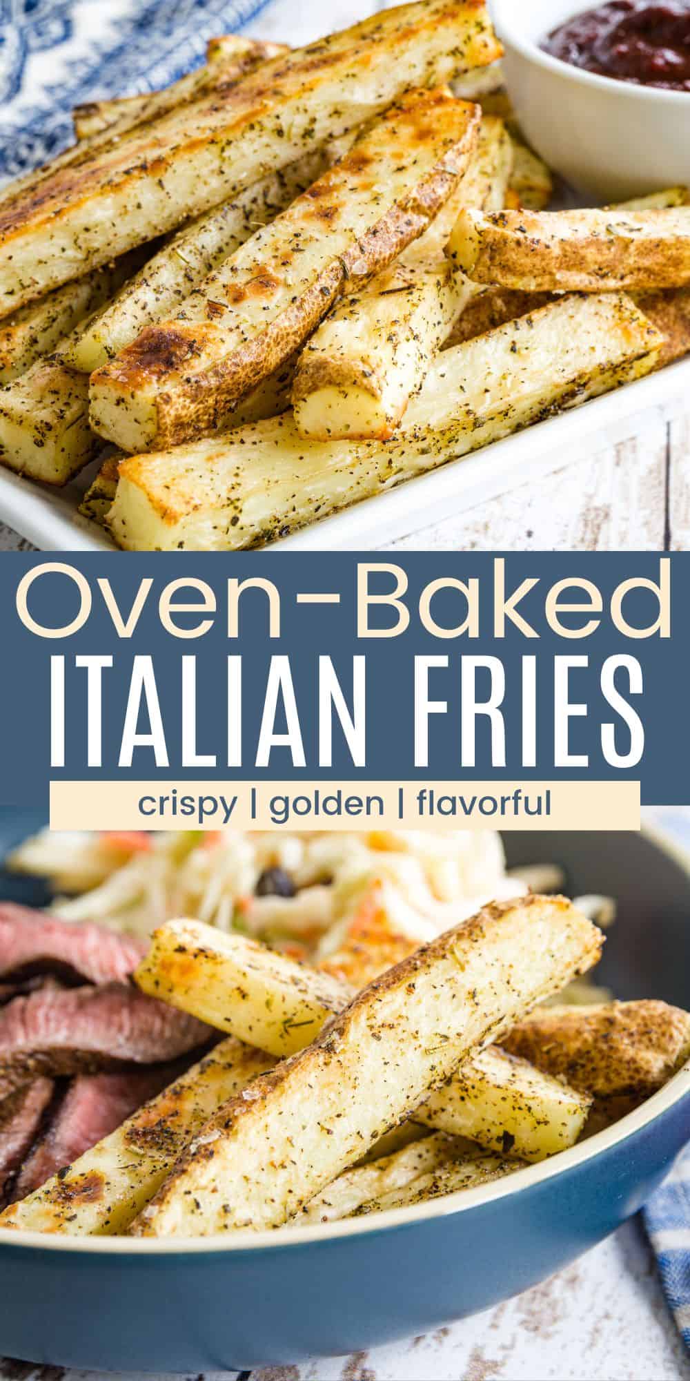 Oven-Baked Italian Fries | Cupcakes & Kale Chips