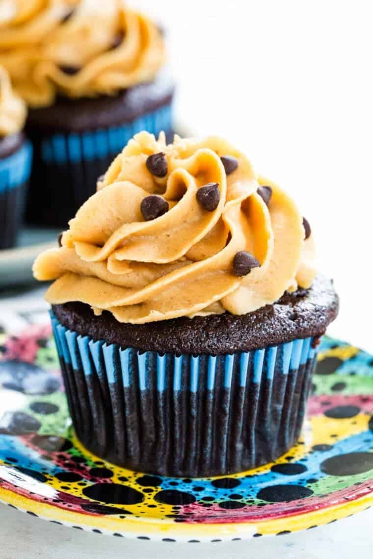 Funky Monkey Chocolate Cupcakes | Cupcakes & Kale Chips