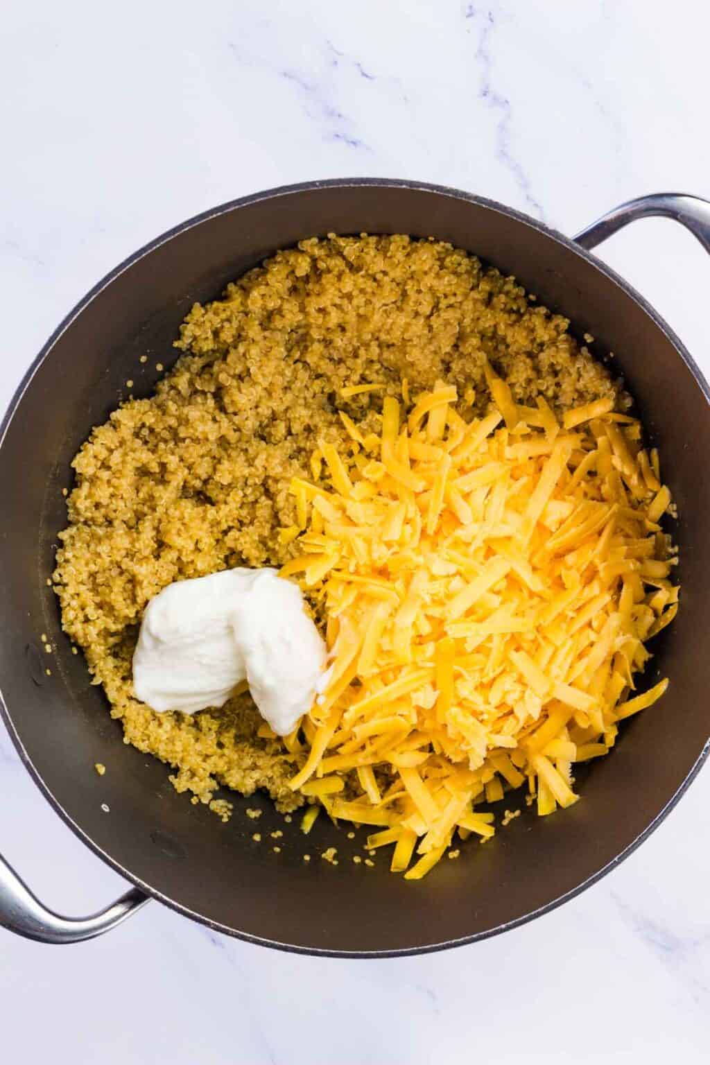 Cheesy Quinoa | Cupcakes & Kale Chips