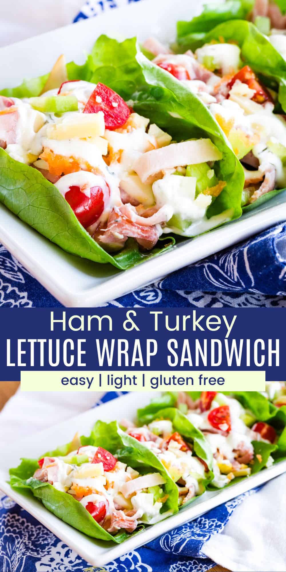 Ham and Turkey Lettuce Wraps | Cupcakes & Kale Chips