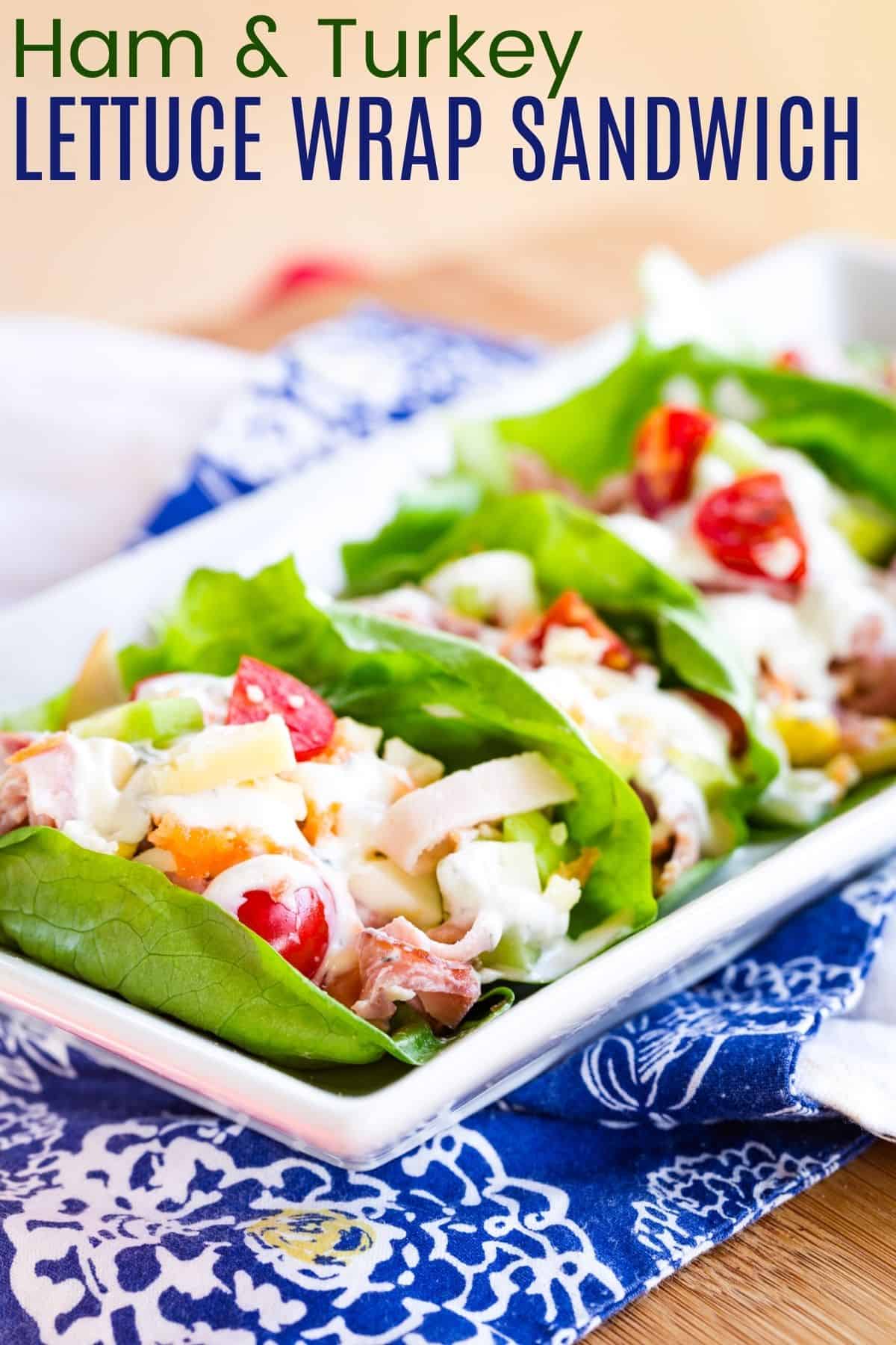Ham and Turkey Lettuce Wraps | Cupcakes & Kale Chips