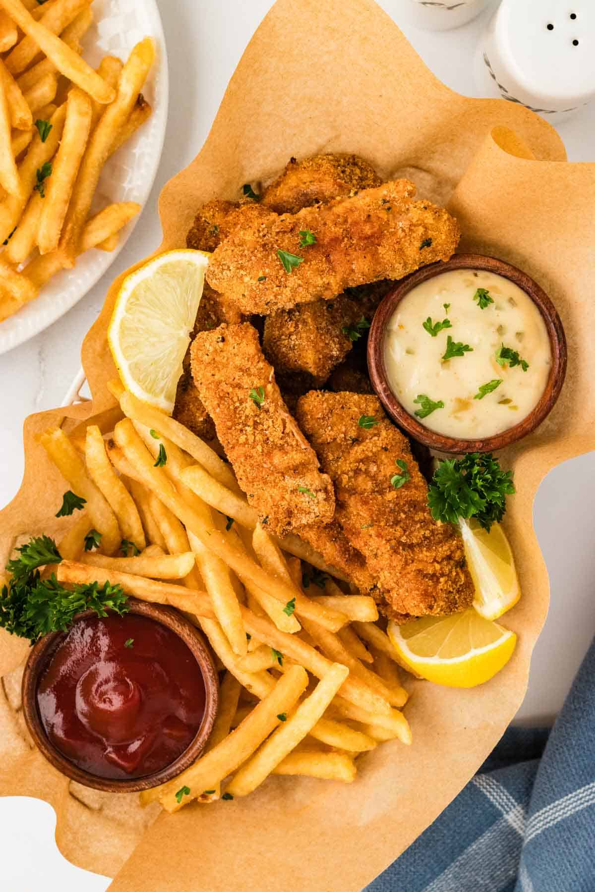 Baked Gluten-Free Fish Sticks | Cupcakes & Kale Chips